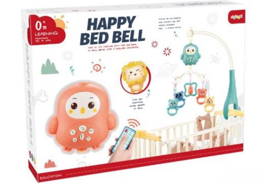 Muzička vrteška NARANDŽASTA happy bed ball