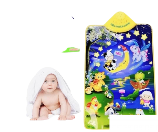 Muzicki tepih za bebe farma