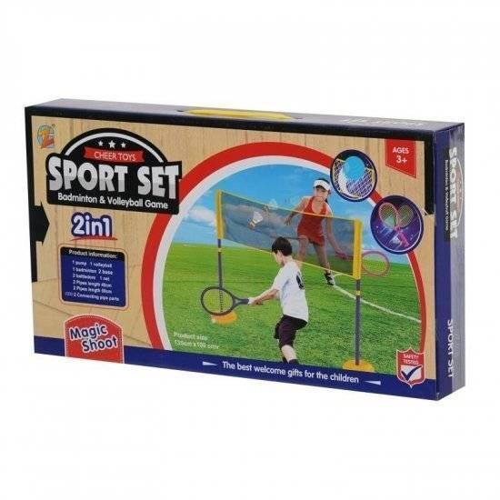 Odbojka i Bagminton set 2u1