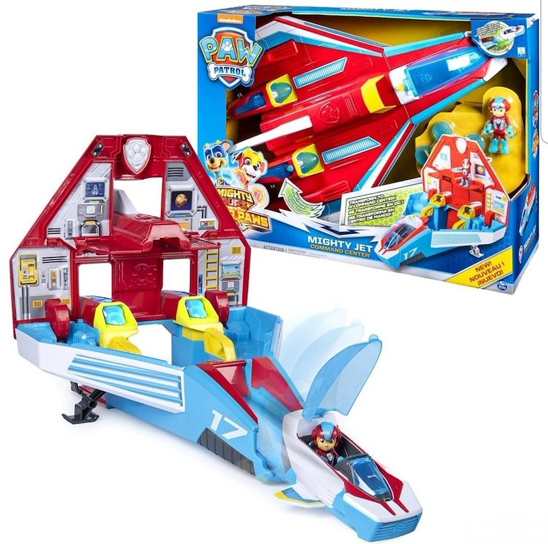 Patrolne sape avion 2in1 – Paw patrol mlaznjak – Veliki set