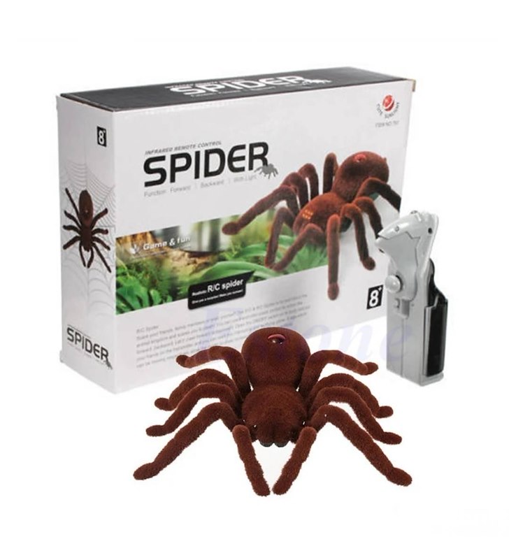 Pauk tarantula na daljinski