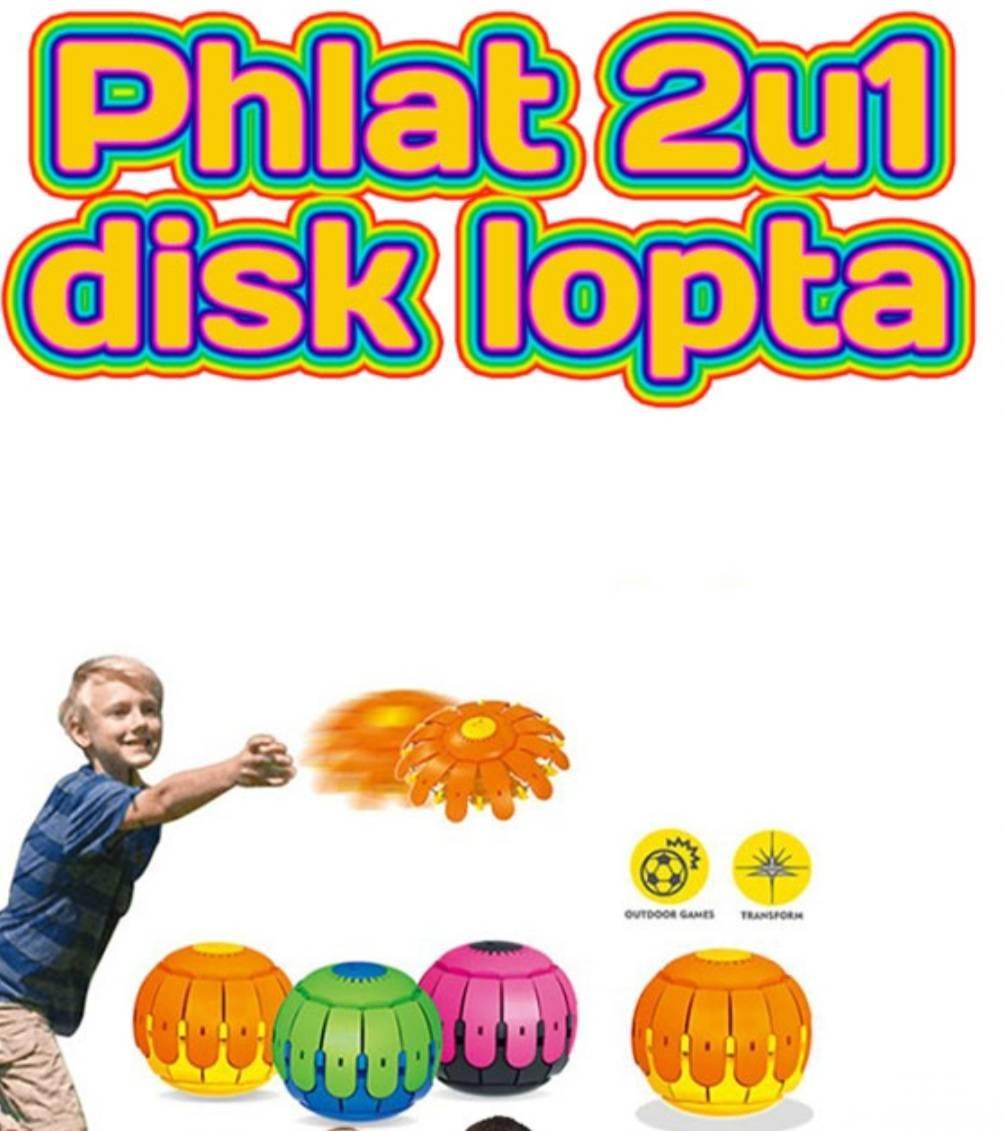 Phlat ball 2u1 disk lopta