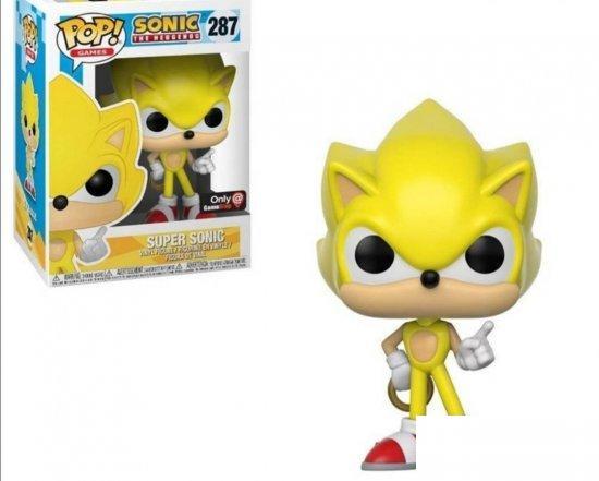 Pop sonic the hedgehog figurica Super sonic