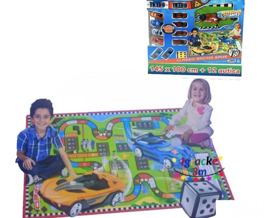 Racing mat – tepih staza sa 12 autića