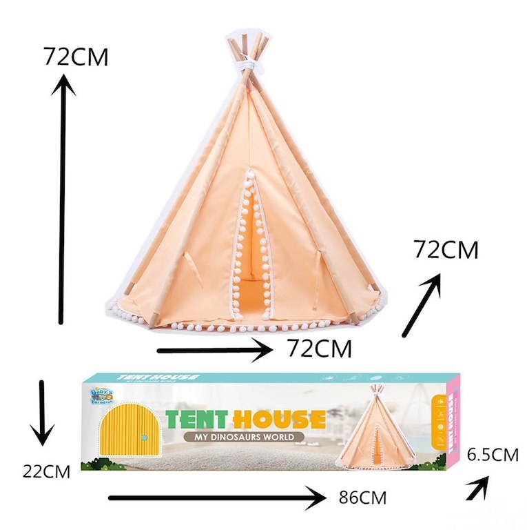 Šator za decu-Play Tent