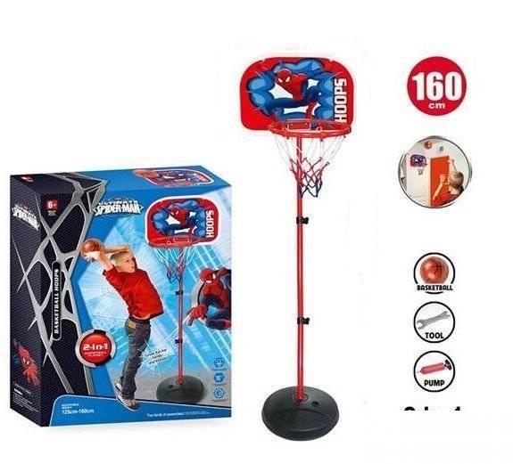 Spiderman koš sa podesivim postoljem METALNI