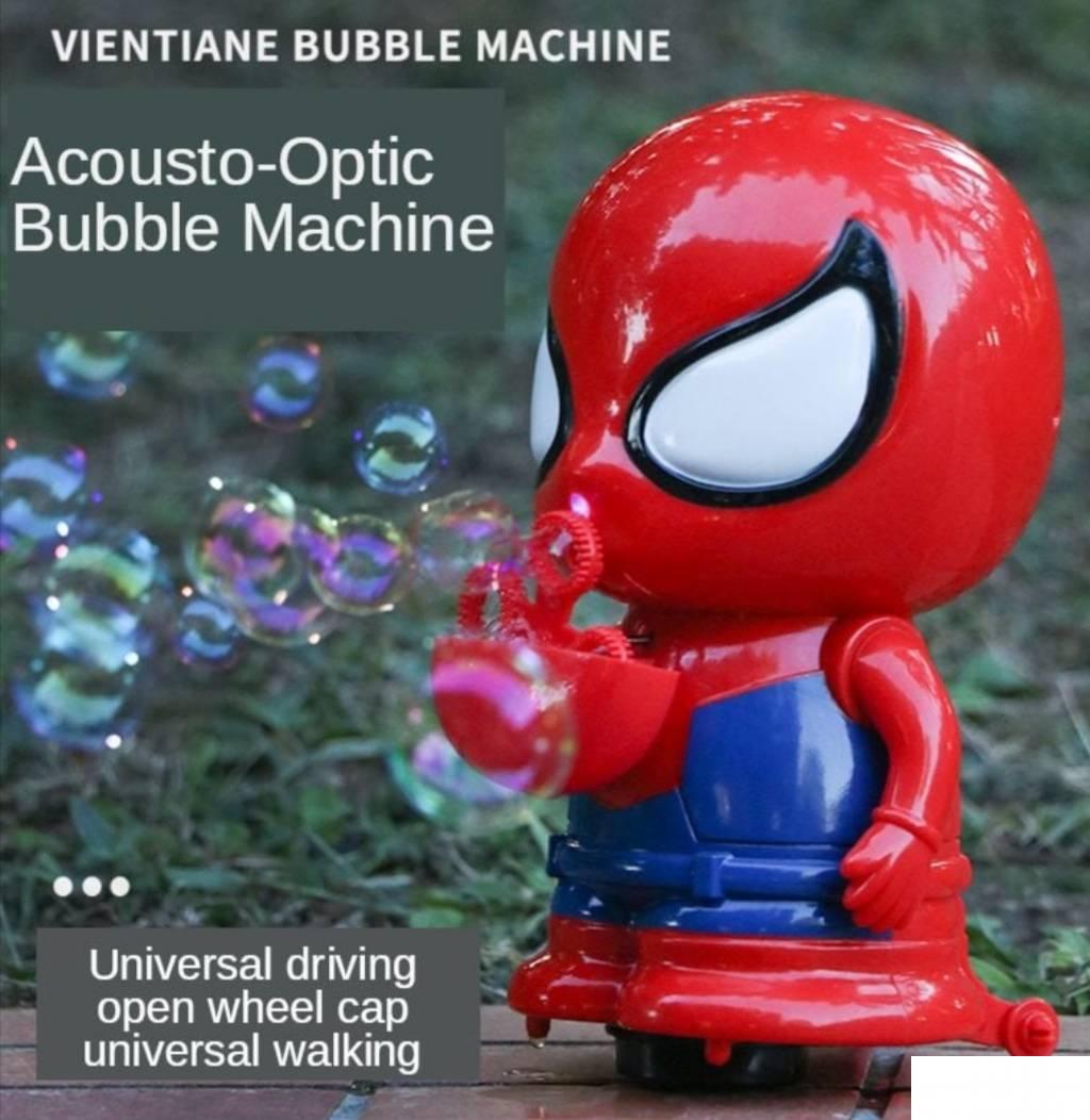 Spiderman muzička igračka ispaljivač baloncica