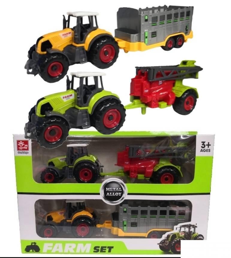 Traktori sa prikolicama 2u1