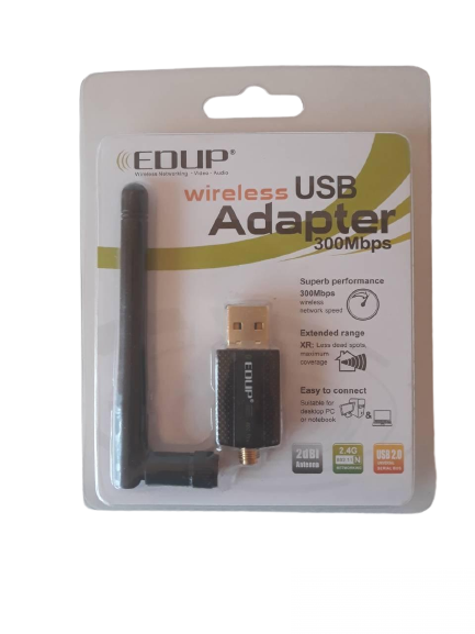 300Mbps MINI Wireless USB WiFi Adapter sa antenom