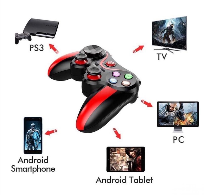 Bežični gamepad bluetooth VA-013 Dzojstik za Android iOS TV