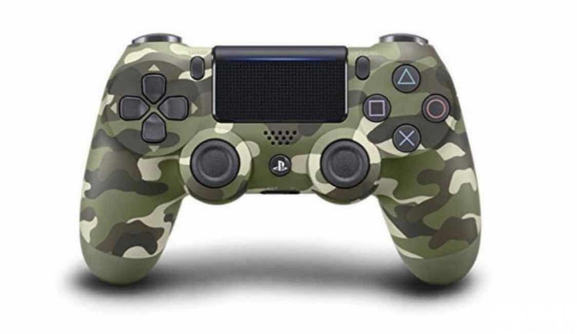 Dzojstik PS4 – zeleni maskirni bežični