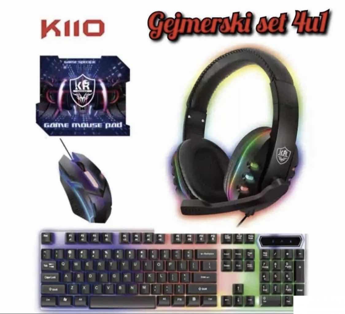 Gejmerski set 4u1