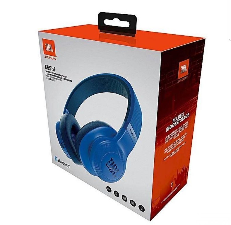JBL slusalice bluetooth E55 harman – NOVO