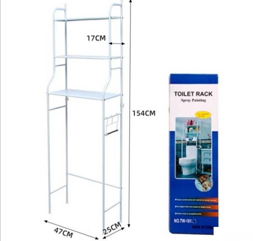 Polica za kupatilo iznad wc solje