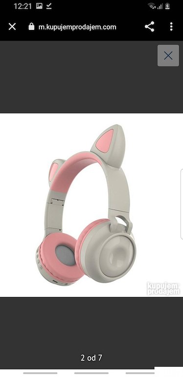 Slušalice, Bluetooth slušalice sa svetlećim ušima