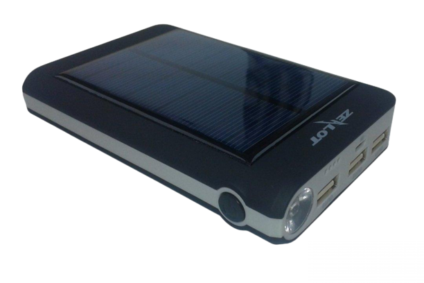 Solarni Power Bank Punjac Zealot 13200 mAh Eksterna Baterija