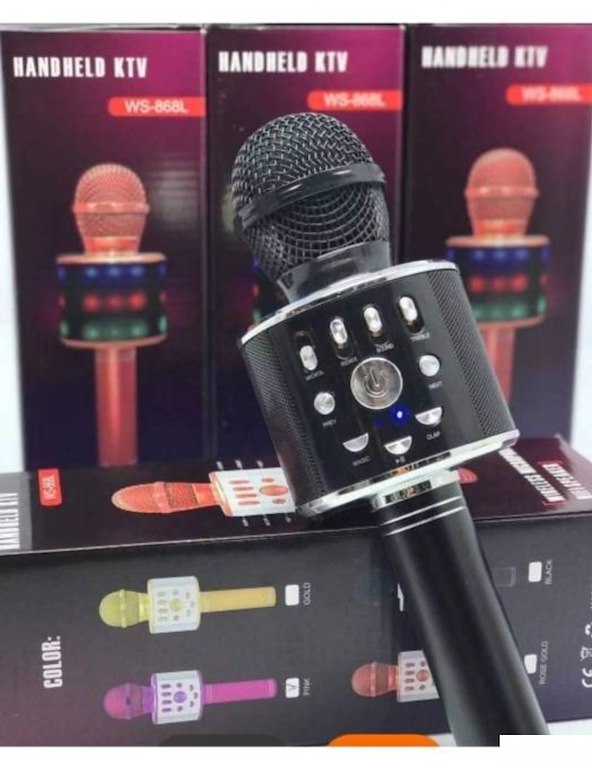 BLUETOOTH karaoke mikrofon WS-868L