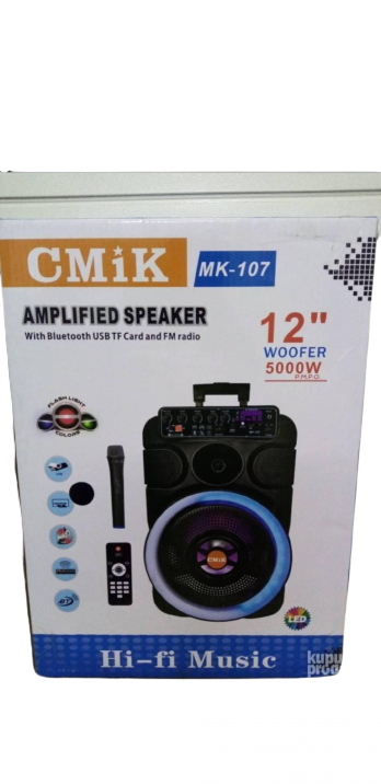 Zvucnik Bluetooth Karaoke model MK-107 – bežični mikrofon