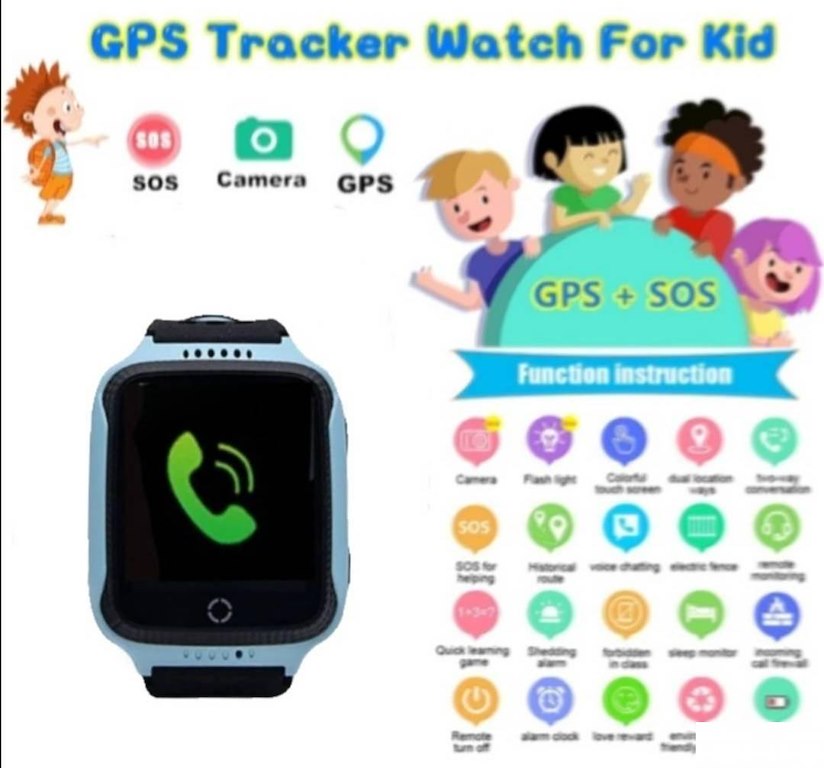 Dečiji pametni sat GPS smartwatch Q528 plavi