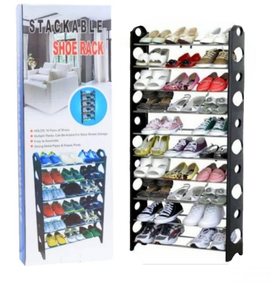 Cipelarnik 165 x 51 x 20cm Stackable Shoe Rack