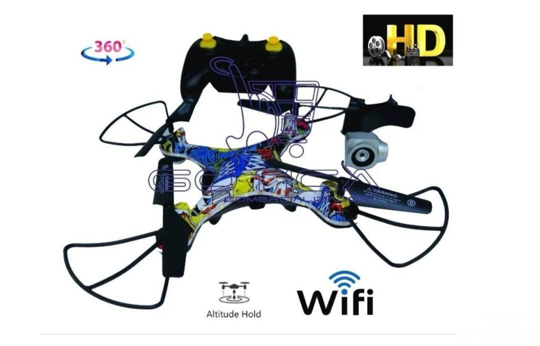 ( D-12 ) Model SUPER Dron Camera/HD/WiFi/360 Novo