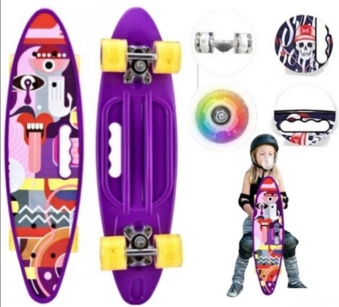 Penny board – skjet ljubičasti 60cm