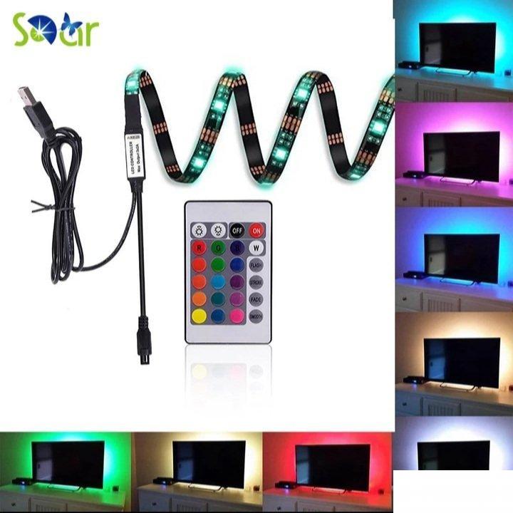 Pozadinsko osvetlenje za televizor USB Led rgb traka 2m