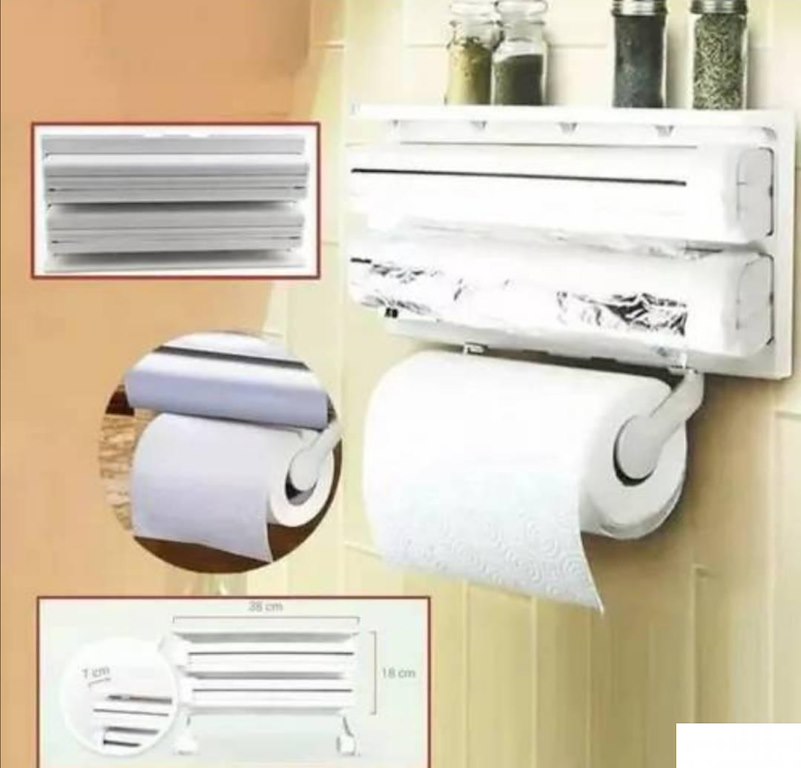 3u1 držač aluminijumske folije, providne folije i ubruaa
