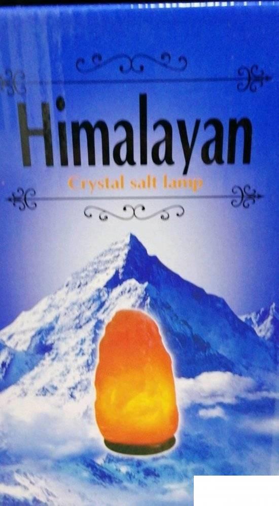 Himalajska kristalana slana lampa