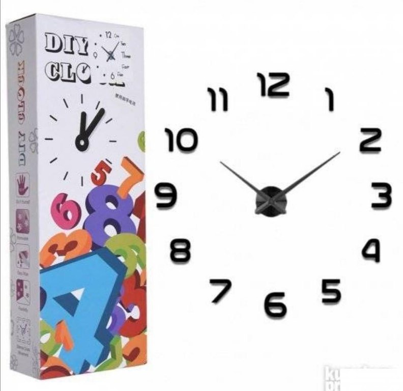 Zidni Uradi sam sat DIY CLOCK