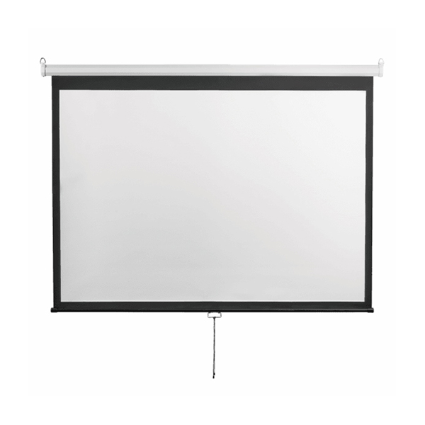 Platno za projektor manualno 200x150cm PSA 100 4:3 SBox 986