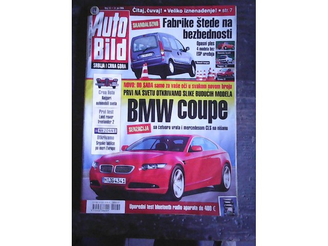 AUTO BILD BROJ 13 JULI 2006