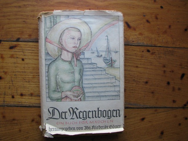 DER REGENBOGEN EIN BUCH FURM MADCHEN