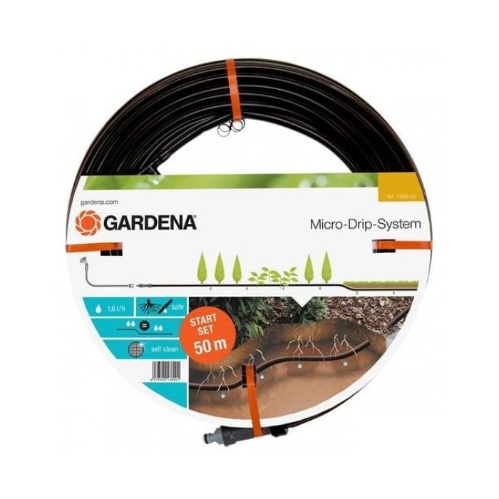 Gardena kap po kap set za podzemno i nadzemno navodnjavanje 50 m GA 01395-20