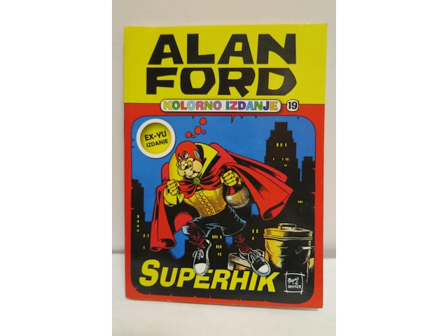 Alan Ford Kolor 19 Superhik Kolor EX-YU izdanje