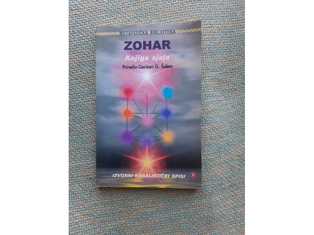 Zohar Knjiga sjaja Izvorni kabalistički spisi