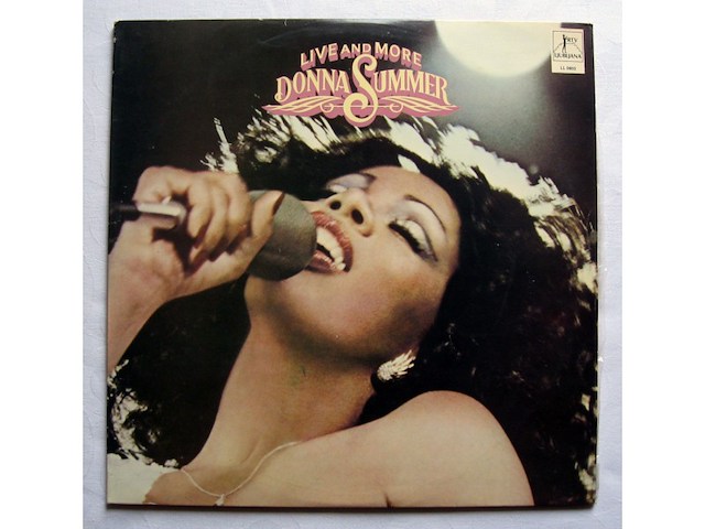 LP: Donna Summer - Live And More 2LP (NOVO)