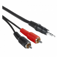 MS AUDIO 3,5mm (M)- 2xRCA (M)