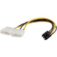 E-GREEN PCI-E VGA (6-pin) -2x Molex