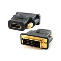 E-GREEN Adapter DVI-D Dual Link (M) - HDMI (F) crni