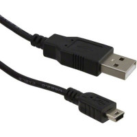 FAST ASIA Kabl USB A - USB Mini-B M/M 1.8m crni