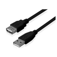 FAST ASIA Kabl USB 2.0 A - USB A M/F 1.8m crni