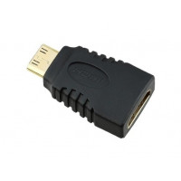 FAST ASIA Adapter Mini HDMI (M) - HDMI (F) crni