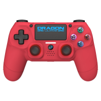 Dragonwar PS4 Dragon Shock 4 Wireless Red