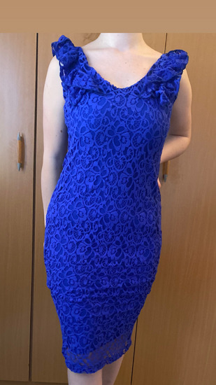 Elegantana plava haljina