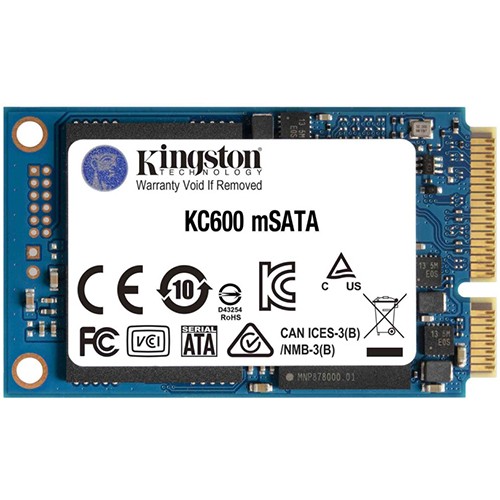 Kingston 512GB KC600 mSATA SSD | SKC600MS/512G