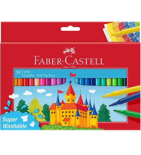 FABER CASTELL Flomasteri Castle 1/50 554204