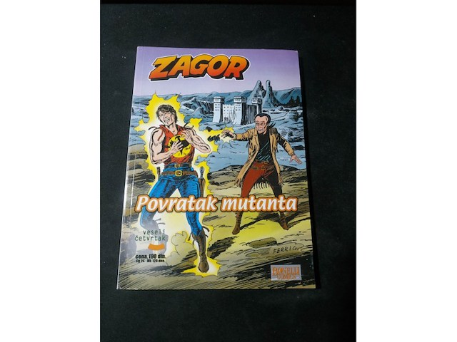 Zagor Br. 28 - Povratak mutanta