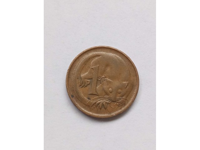 1 Cent 1969.g - Australija - Životinja -