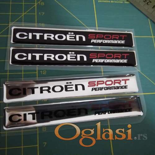 Citroen sport stikeri